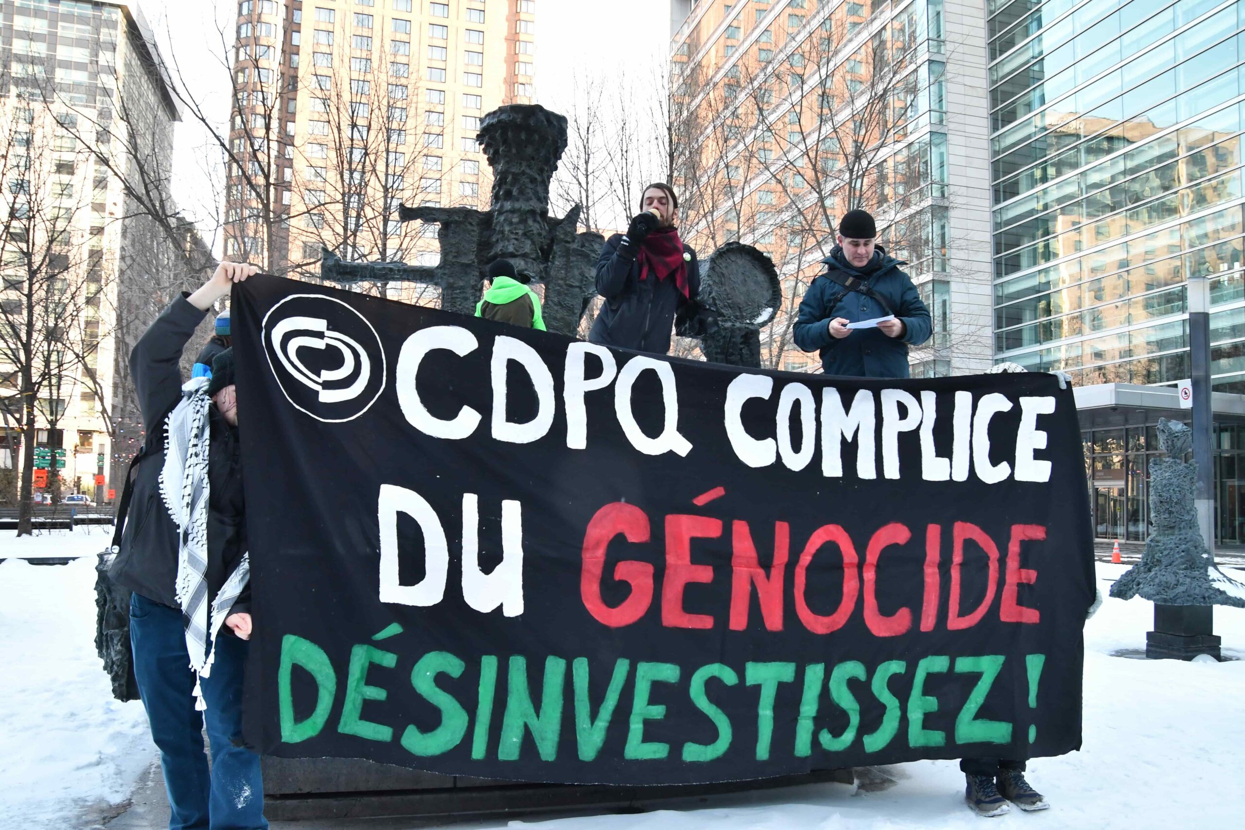 CDPQ complice, désinvestissez